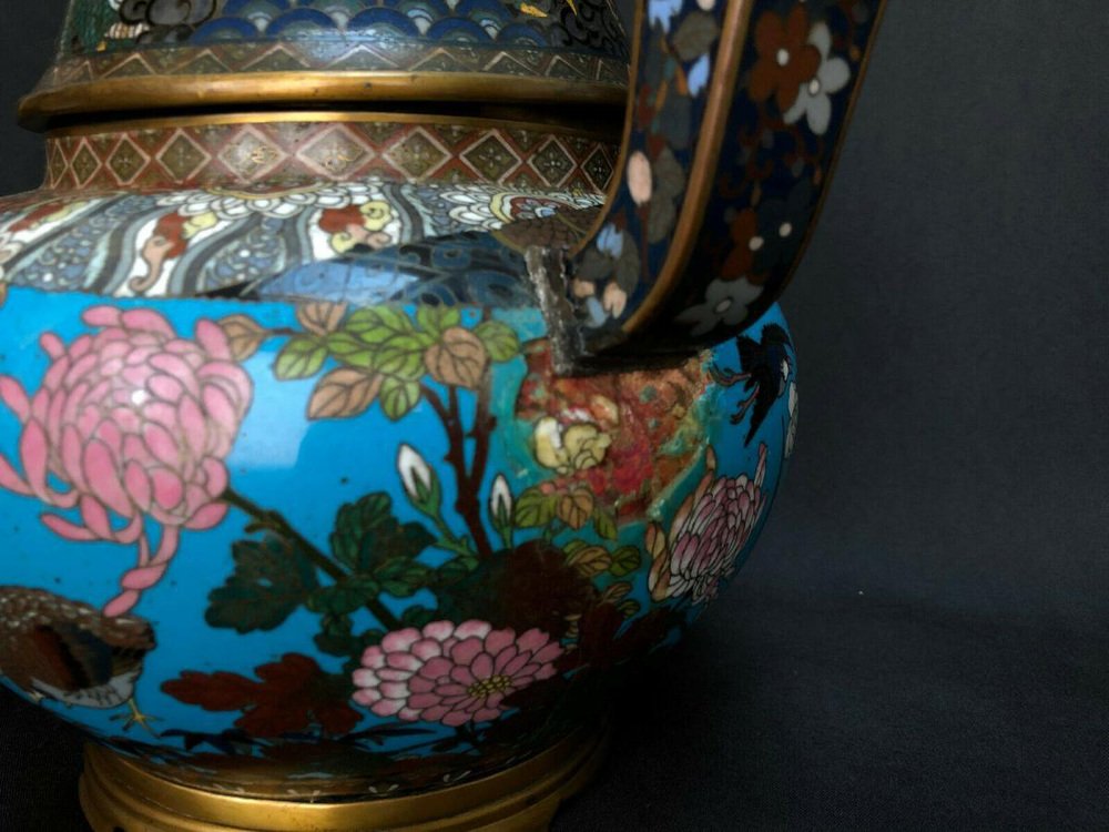 Antique Japanese Brule Perfume in Copper for sale at Pamono