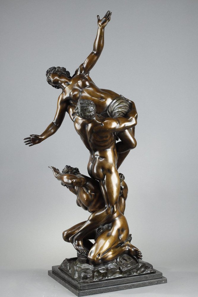 After Giambologna, Abduction of the Sabine Women, 19th Century, Large ...