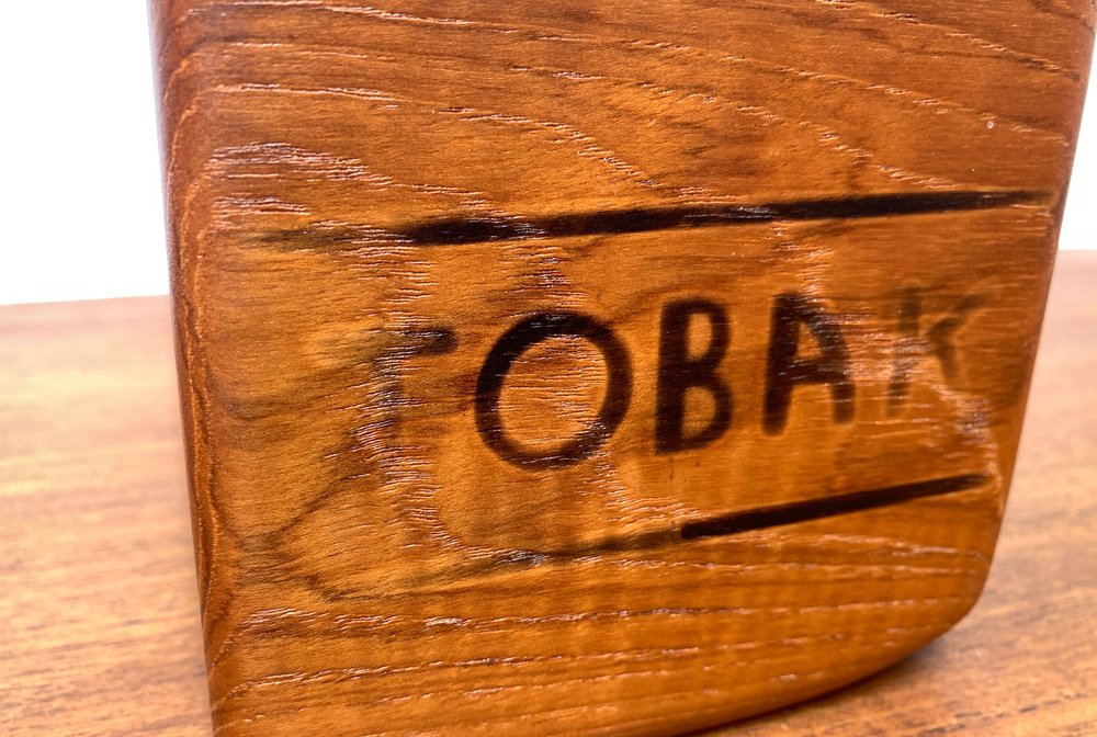 Mid-Century Swedish Former Tabacco Tobak Teak Box Bowl from Sowe ...