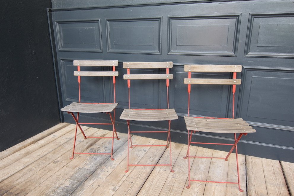 Beer Garden Chairs, Set of 3 for sale at Pamono