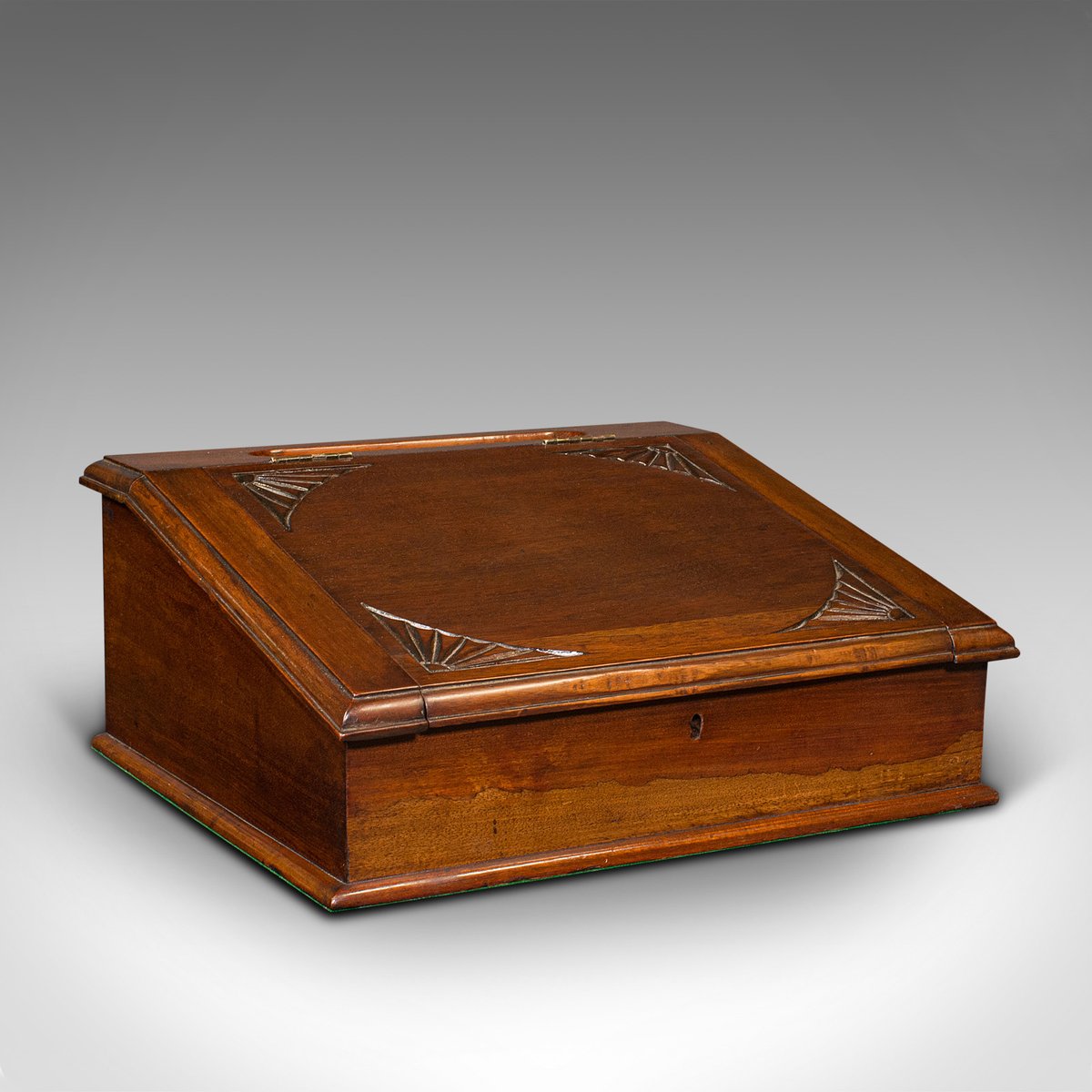 English Antique Hotel Reception Correspondence Box for sale at Pamono