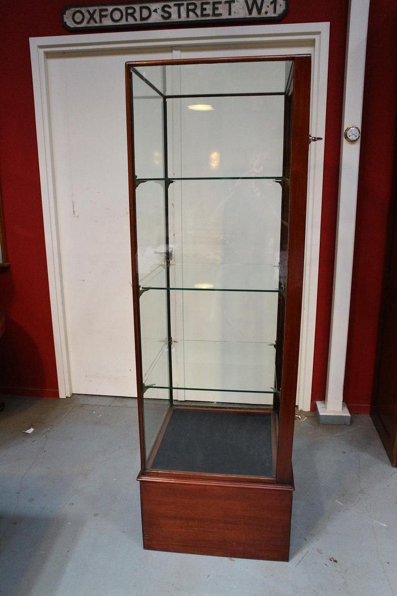 Antique Display Cabinet in Mahogany for sale at Pamono