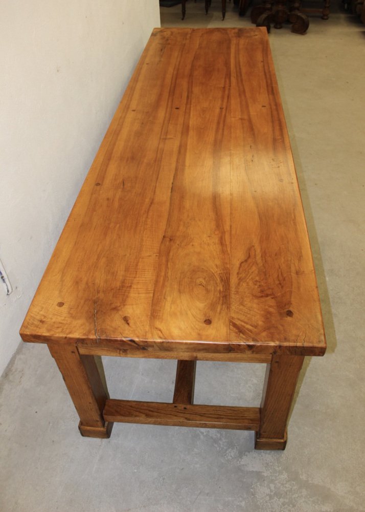 Large Community Table in Walnut and Oak for sale at Pamono