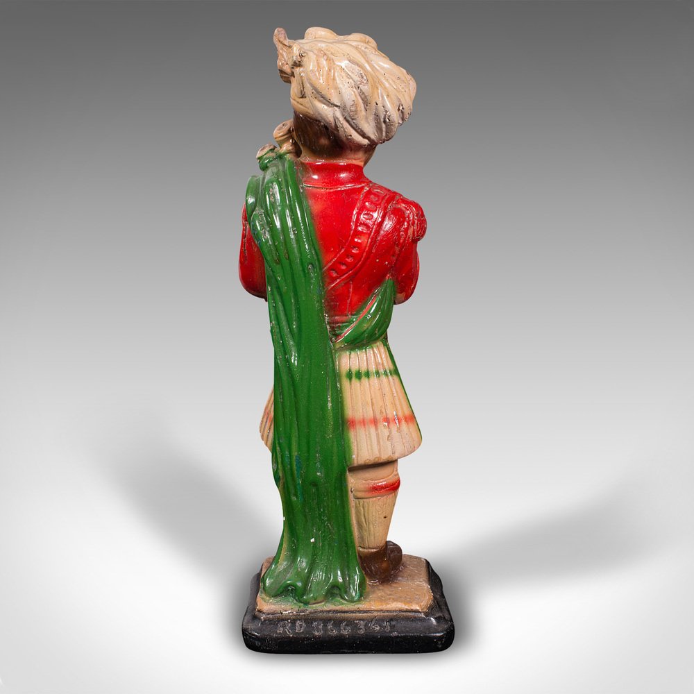 Antique Scottish Decorative Piper Figure for sale at Pamono