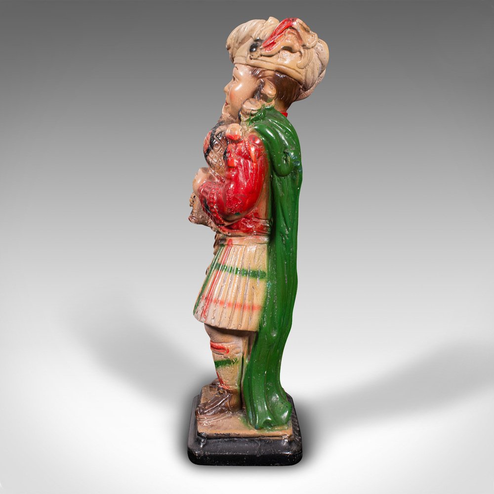 Antique Scottish Decorative Piper Figure for sale at Pamono