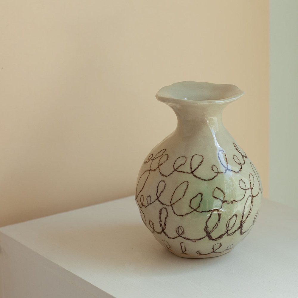 Crayon Vase by Anna Grahn for sale at Pamono