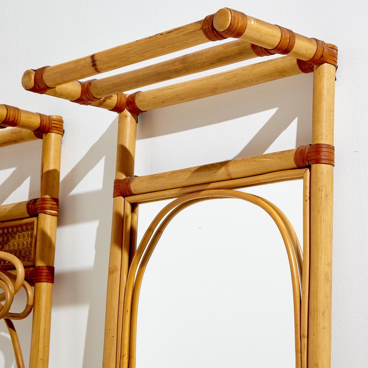 Bamboo Coat Racks, Set of 2 for sale at Pamono