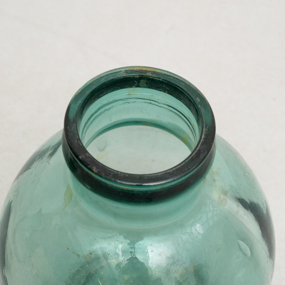 Antique French Viresa Glass Bottles, Barcelona, 1950s, Set of 2 for ...