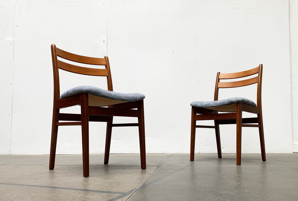 Minimalist Pattern Chair, 1960s, Set of 2 for sale at Pamono