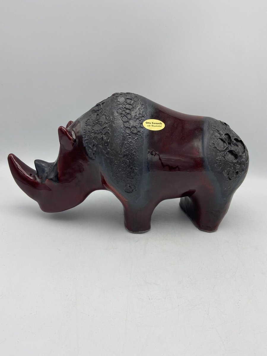Fat Lava Rhino from Otto Keramik for sale at Pamono