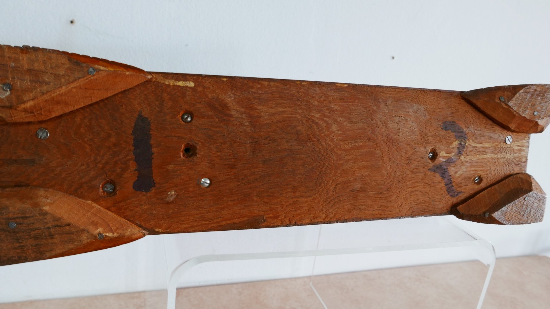 Antique Hand-Carved Elephant Table Gong for sale at Pamono