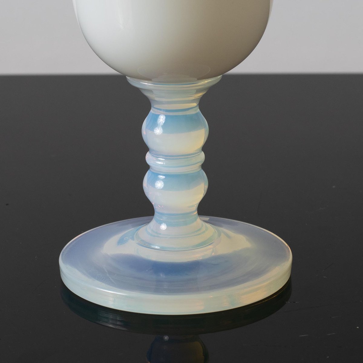 Opaline Glass Goblet Vase from Sevres, 1960s for sale at Pamono