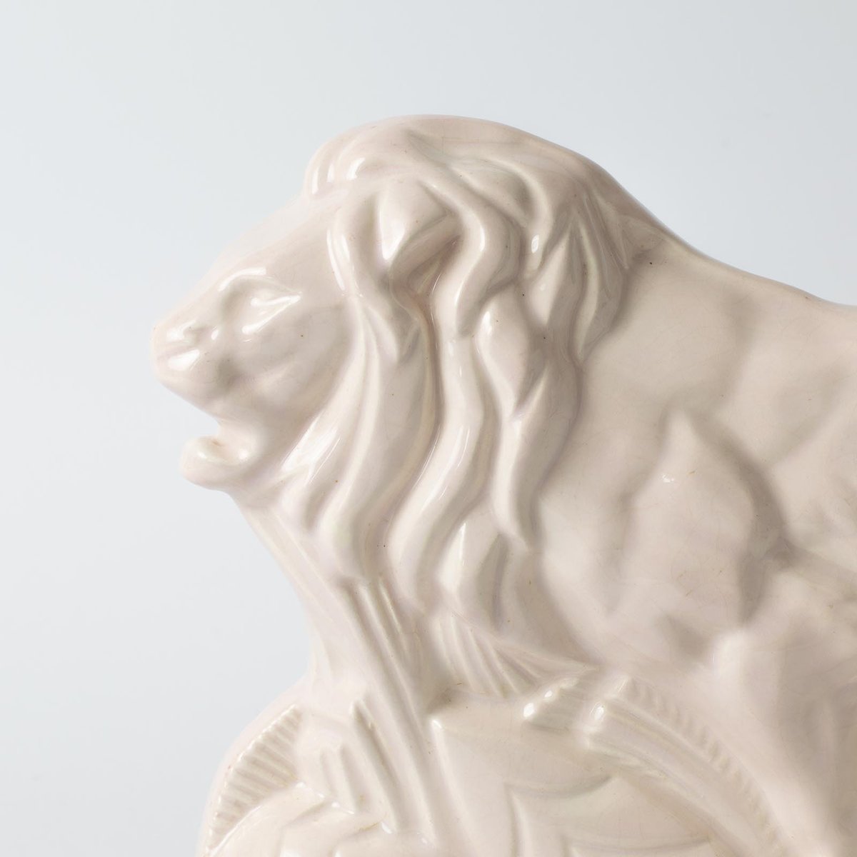 Art Deco Lion From Saint Clement, 1930s for sale at Pamono