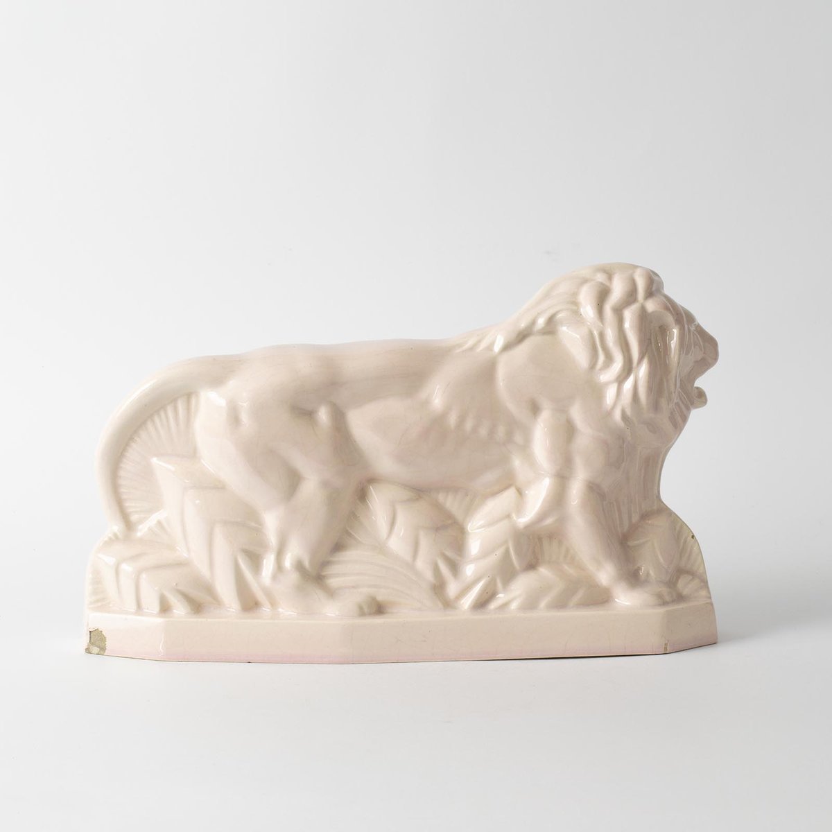 Art Deco Lion From Saint Clement, 1930s for sale at Pamono