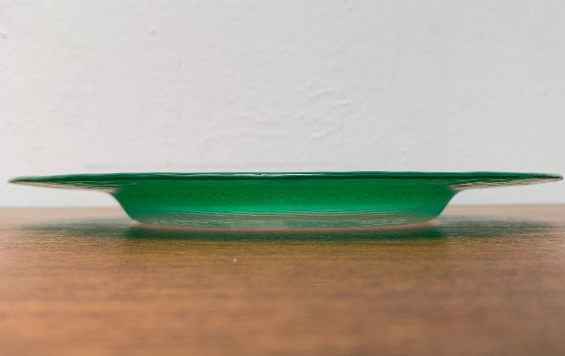 Vintage Postmodern Italian Glass Plates from Diangelo, Set of 2 for ...