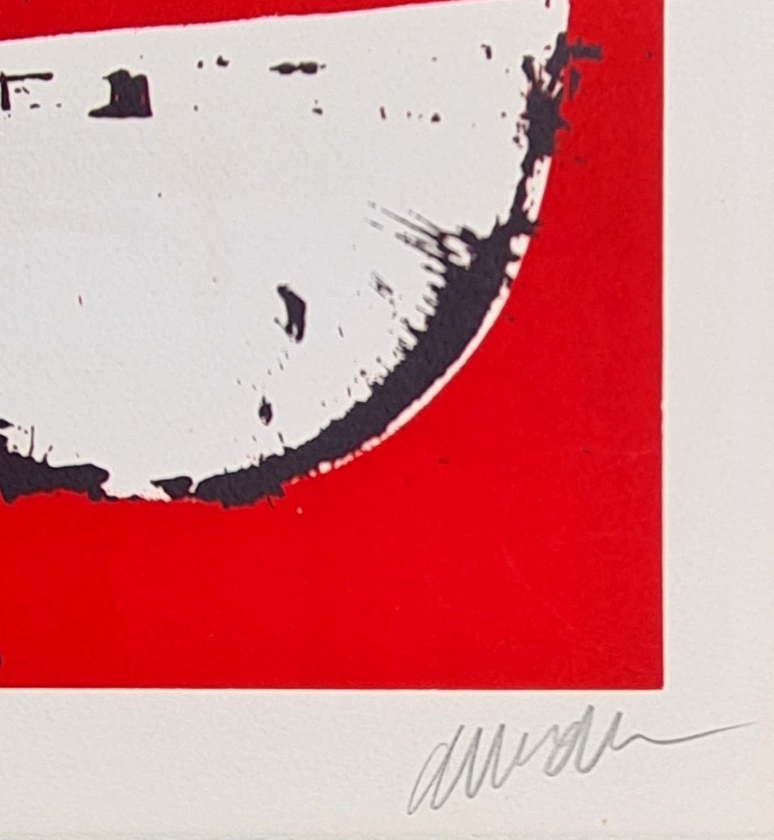 Arman, Red and Blue Violin, Original Lithograph for sale at Pamono