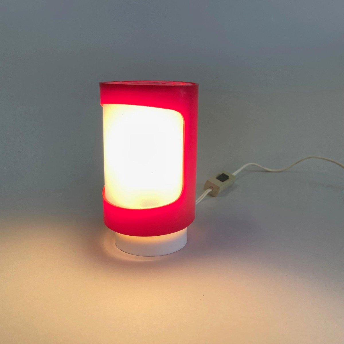 Small Adjustable Space Age Plastic Table Lamp, 1970s for sale at Pamono