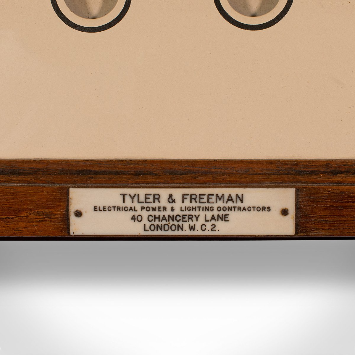 Große antike viktorianische Landhaus Butlers Bell Board, England bei ...