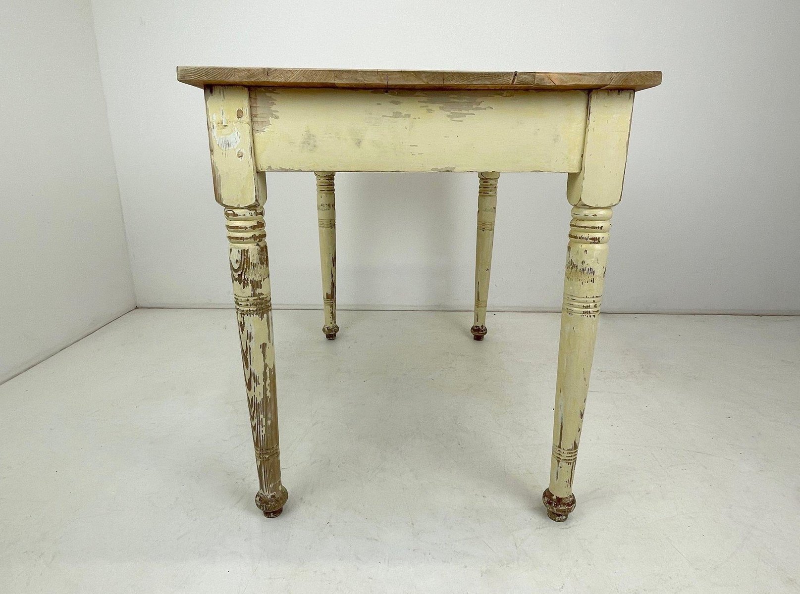Early 20th Century Wooden Work Table or Desk with Original Patina for ...