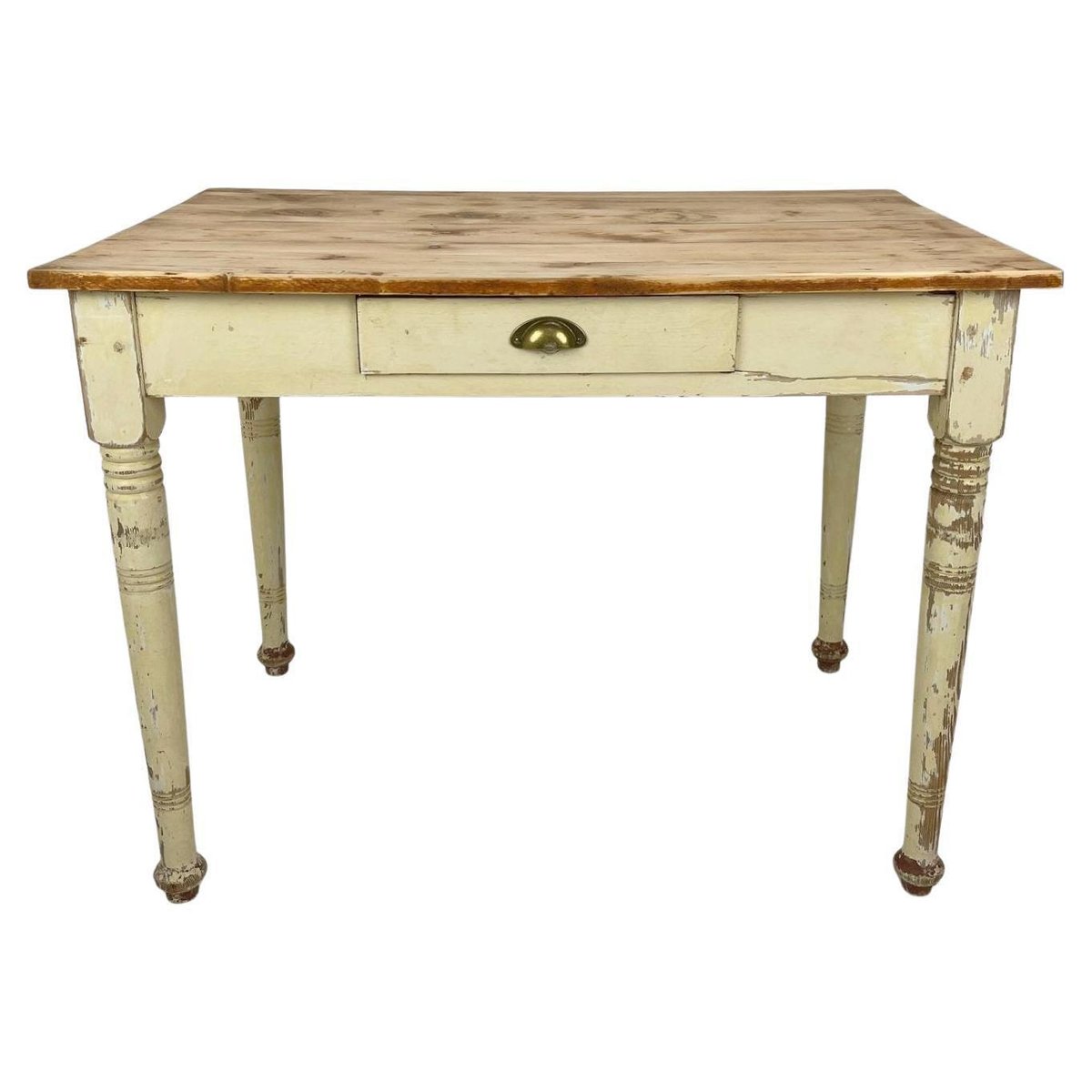 Early 20th Century Wooden Work Table or Desk with Original Patina for ...