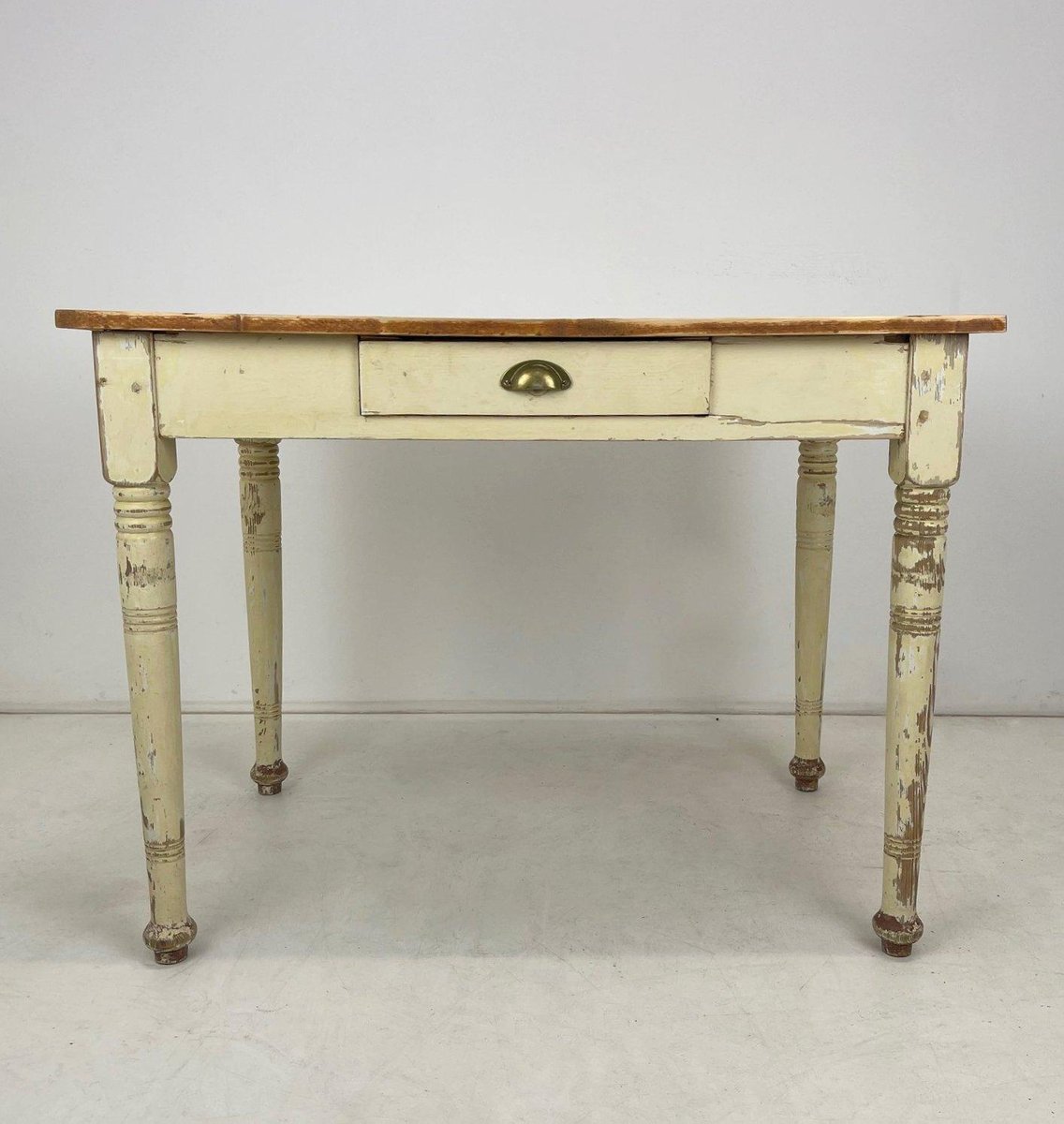 Early 20th Century Wooden Work Table or Desk with Original Patina for ...