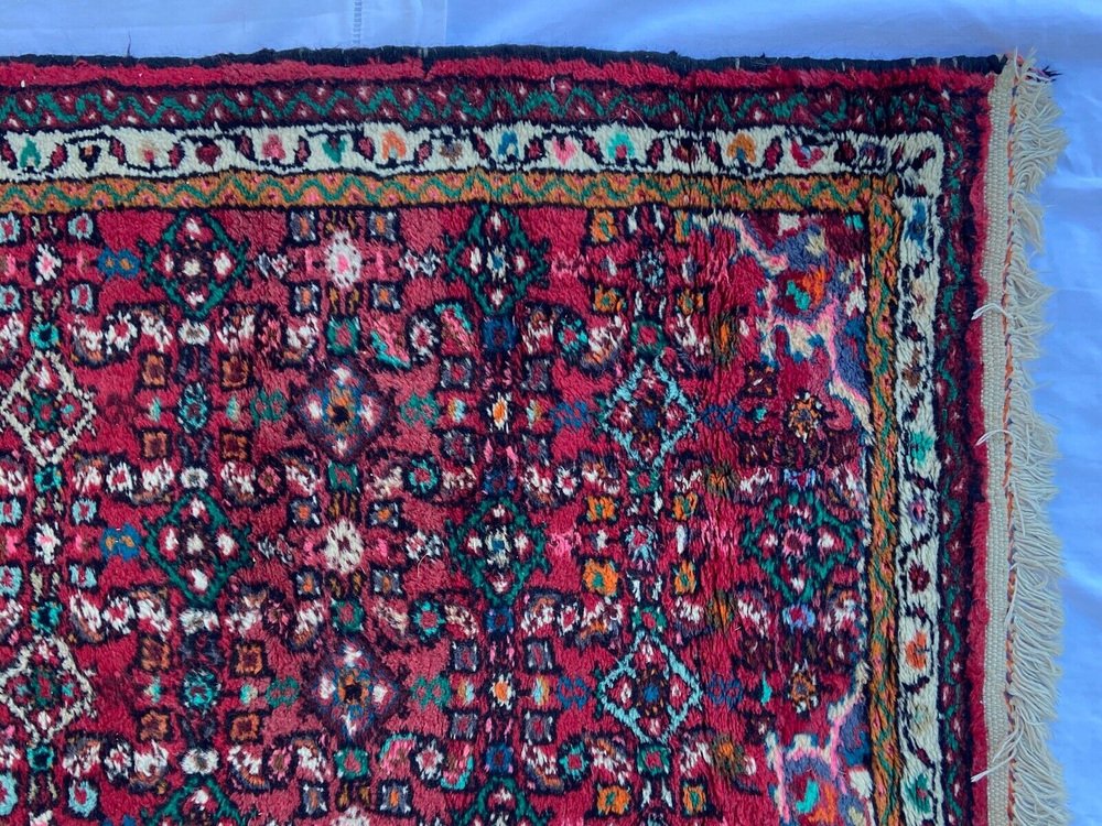 Handmade Middle Eastern Wool Rug for sale at Pamono