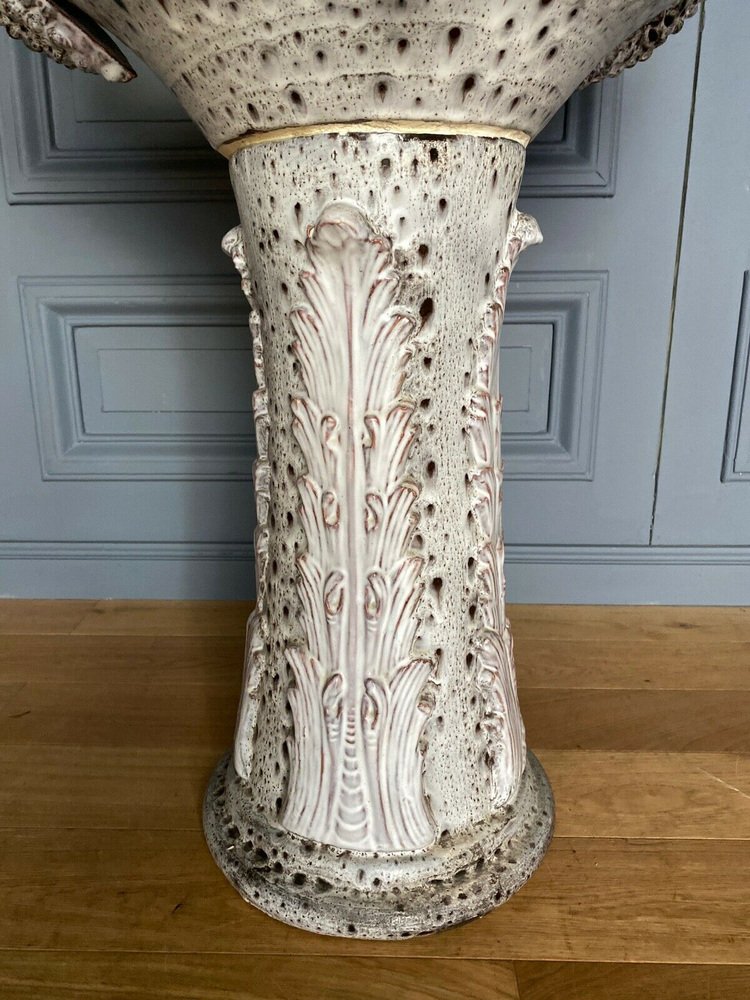 Woman De Jardin Faience Fountain, Vallauris, 1960s for sale at Pamono