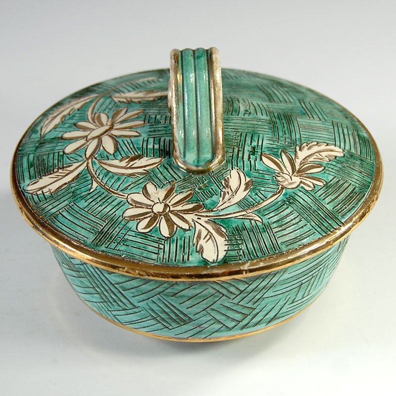 Italian Lidded Box, 1960s for sale at Pamono