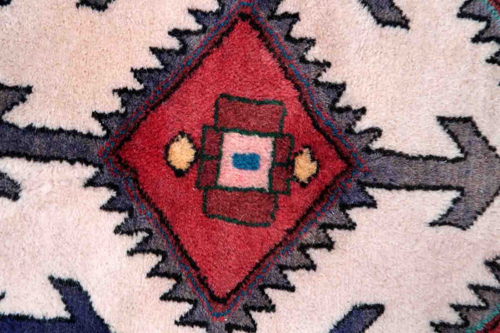 Vintage Middle Eastern Handmade Rug, 1970s for sale at Pamono