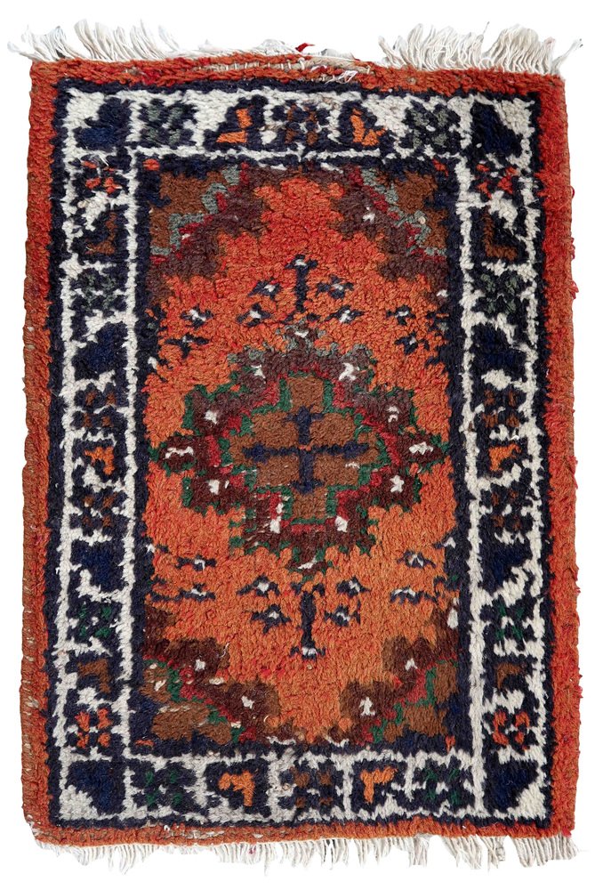 Vintage Middle Eastern Hamadan Mat, 1970s for sale at Pamono