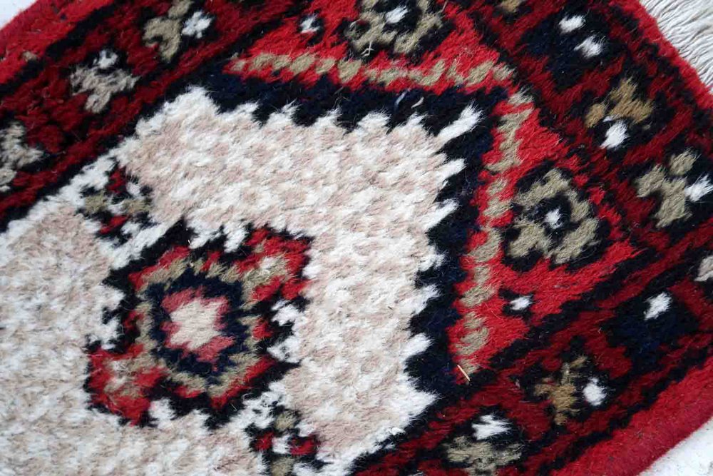 Vintage Middle Eastern Hamadan Mat, 1970s for sale at Pamono