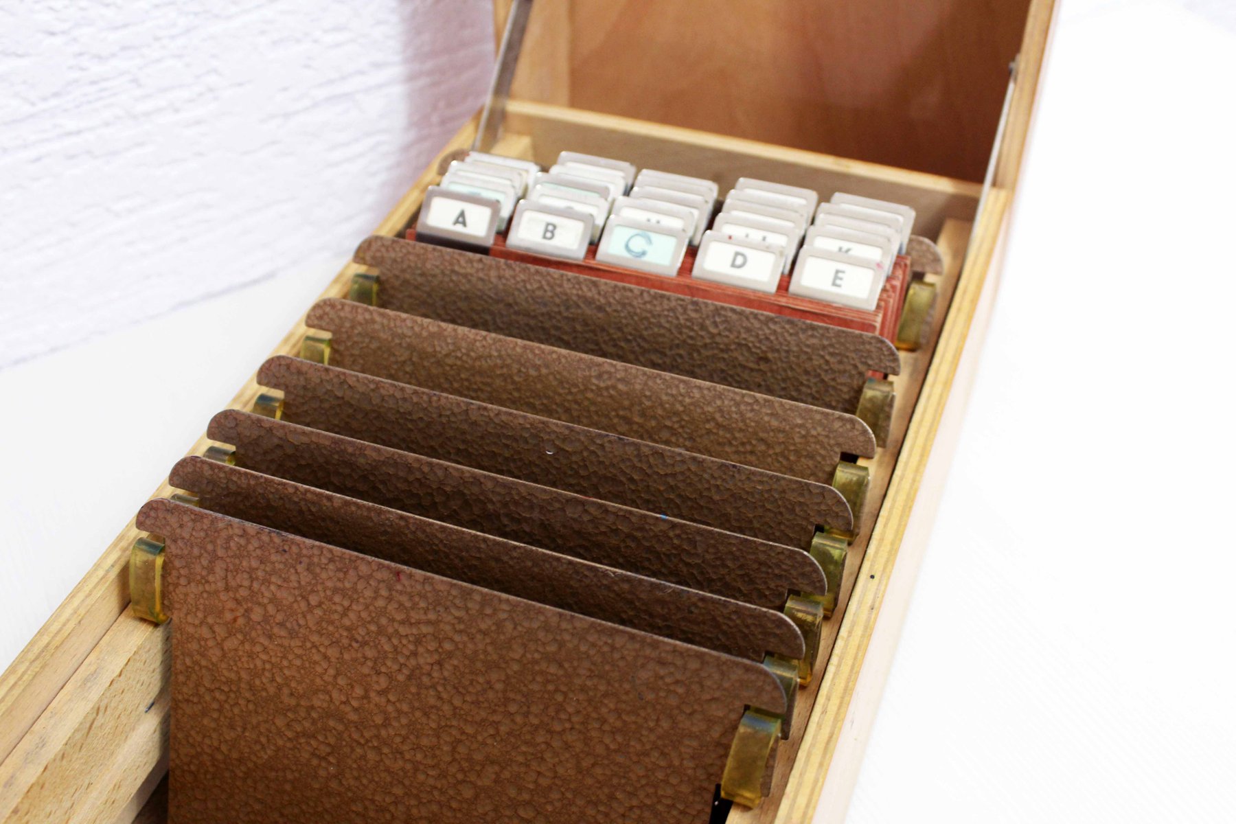 Vintage Classification Box, 1970s for sale at Pamono