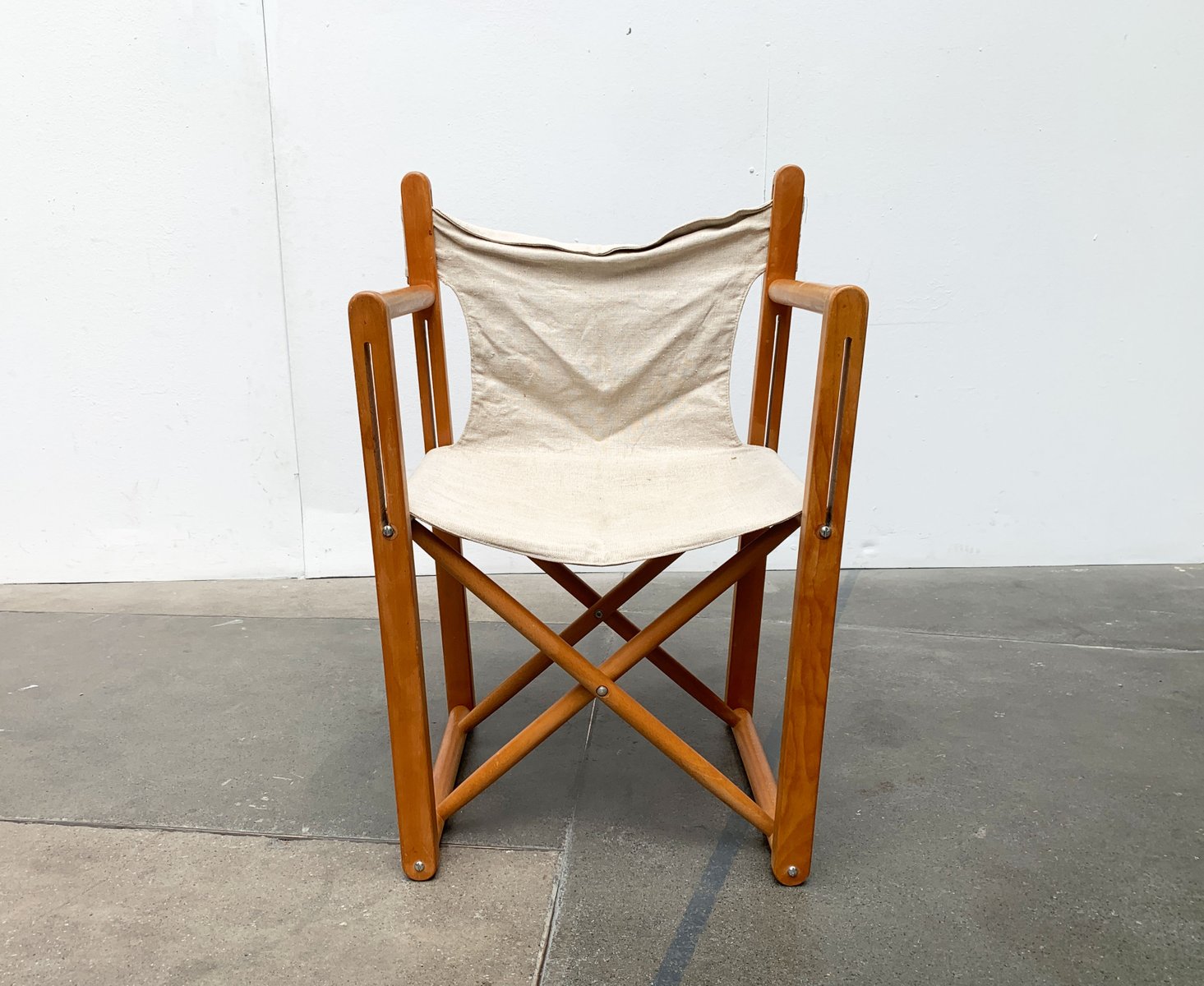 Mid-Century German Safari Folding Chair from Casala, 1960s for sale at ...