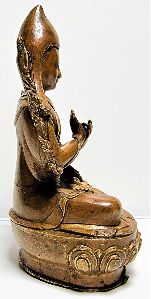 18th Century Buddha Priest in Bronze, Nepal for sale at Pamono