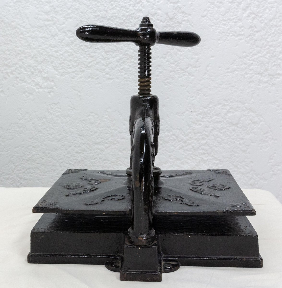 Antique Wrought Iron Workshop Book Press, France, 1850s for sale at Pamono