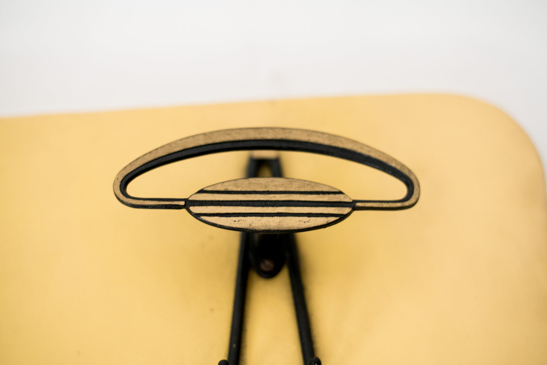 Vintage Brass and Vinyl Hooks for sale at Pamono