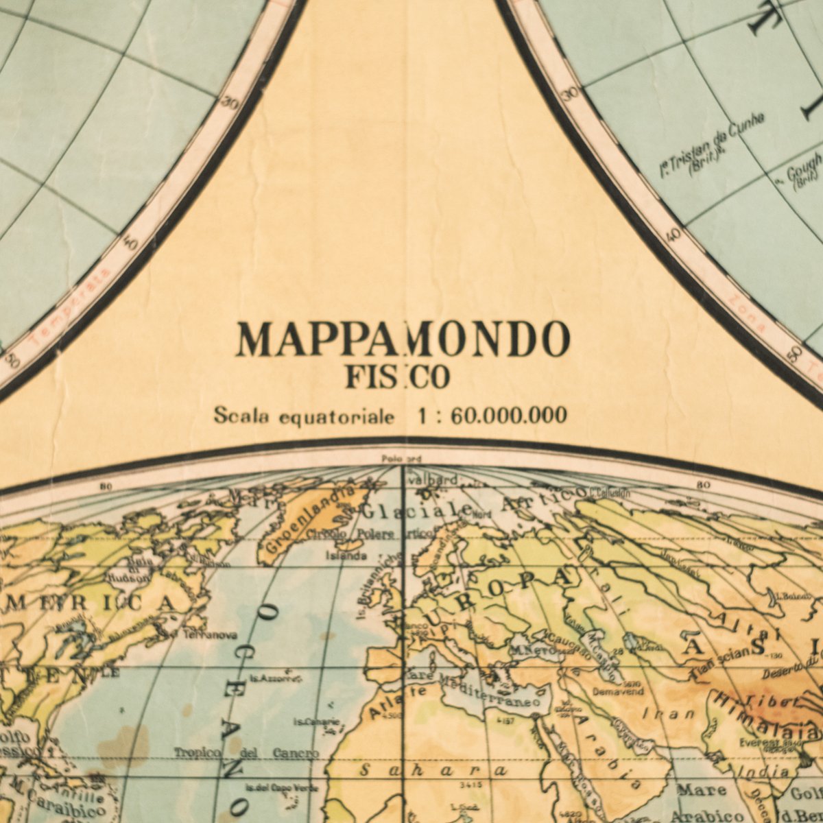 Vintage Political Chart for sale at Pamono