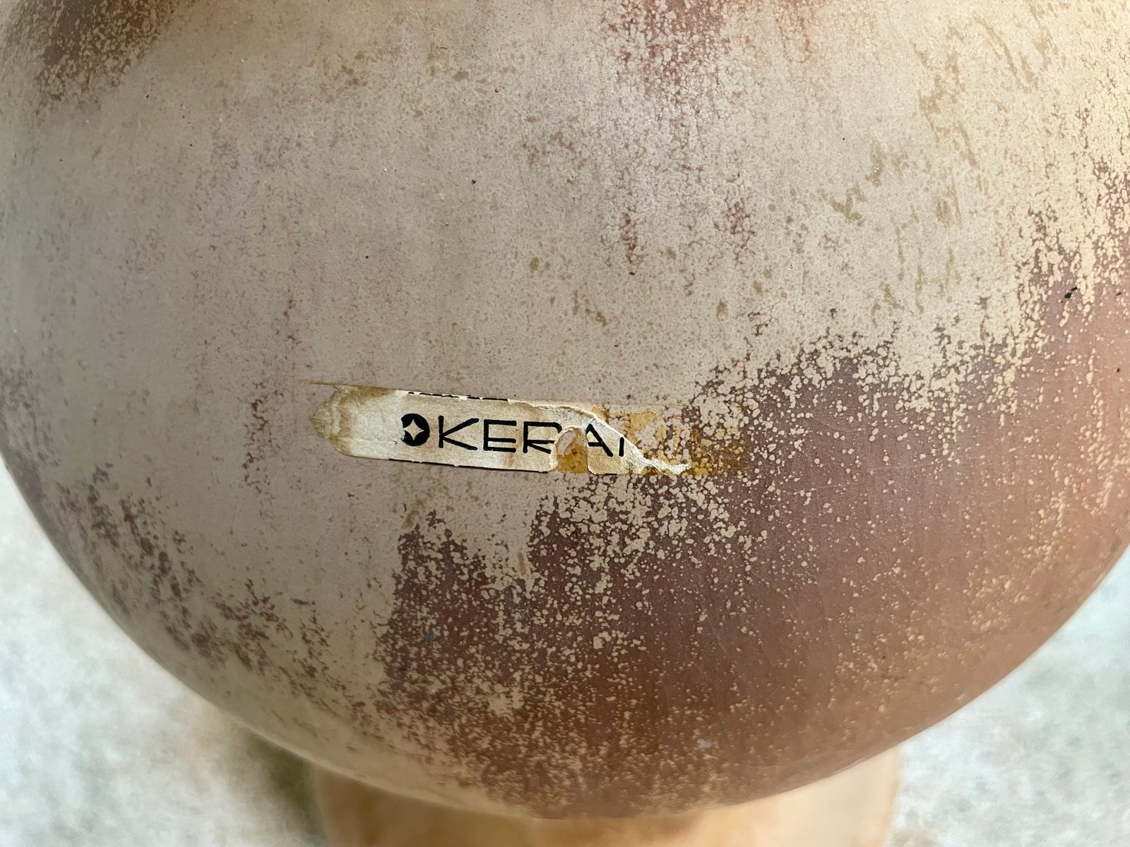 Sculptural Ceramic Column Planter by Otto Keramik, Germany 1970s for ...