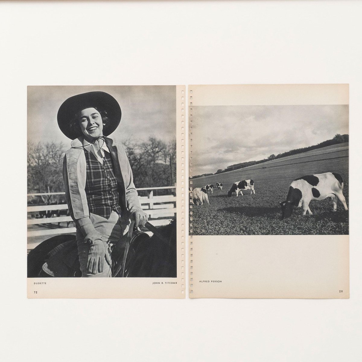 John B. Titcomb and Alfred Person, Rural Images, 1940, Photogravure for ...
