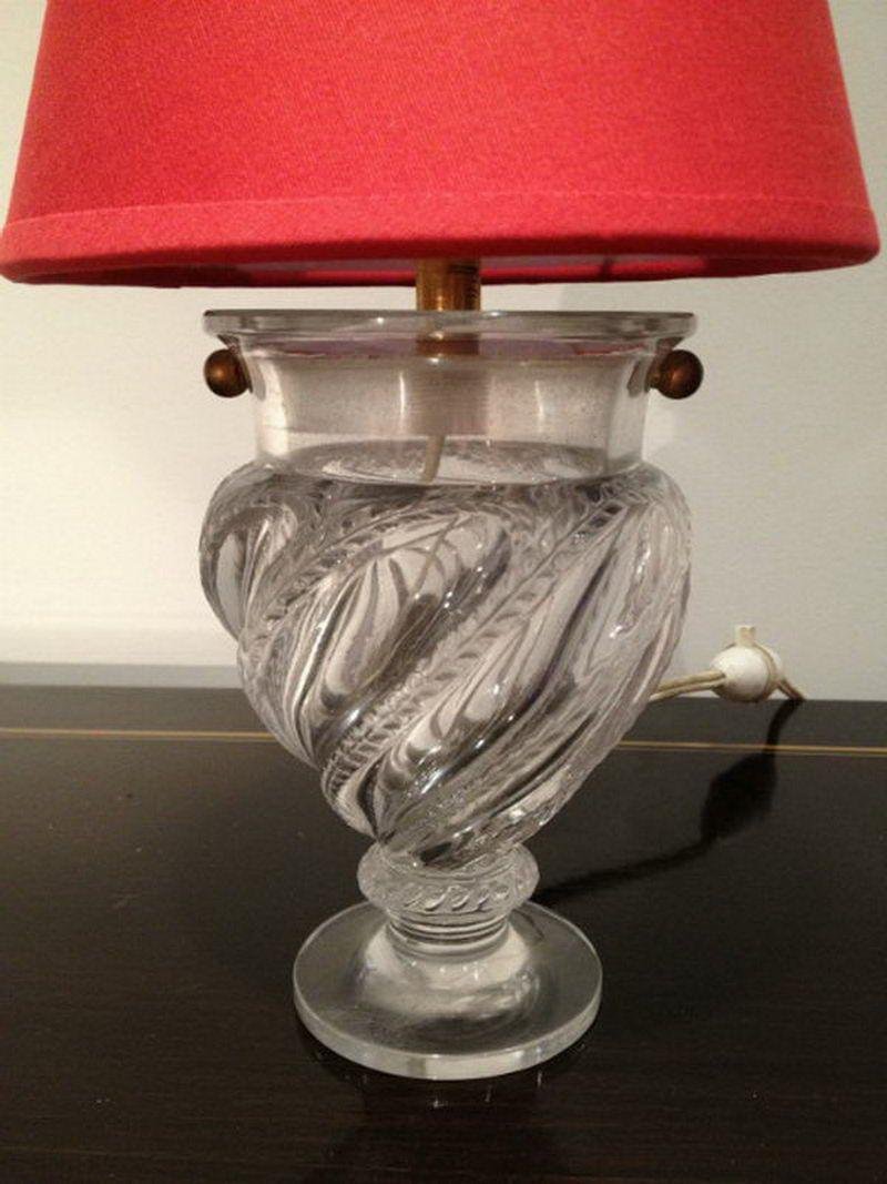 Small Glass Lamp, 1940s for sale at Pamono