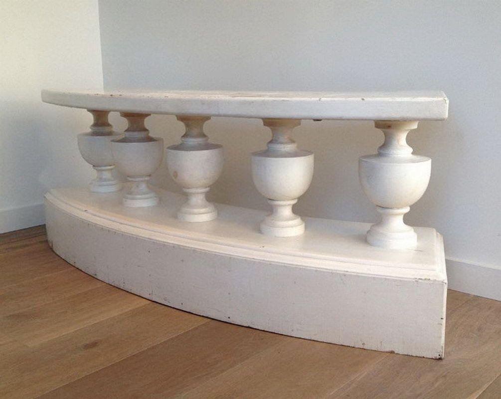 Patinierte Bank mit Balustern, 1940er bei Pamono kaufen