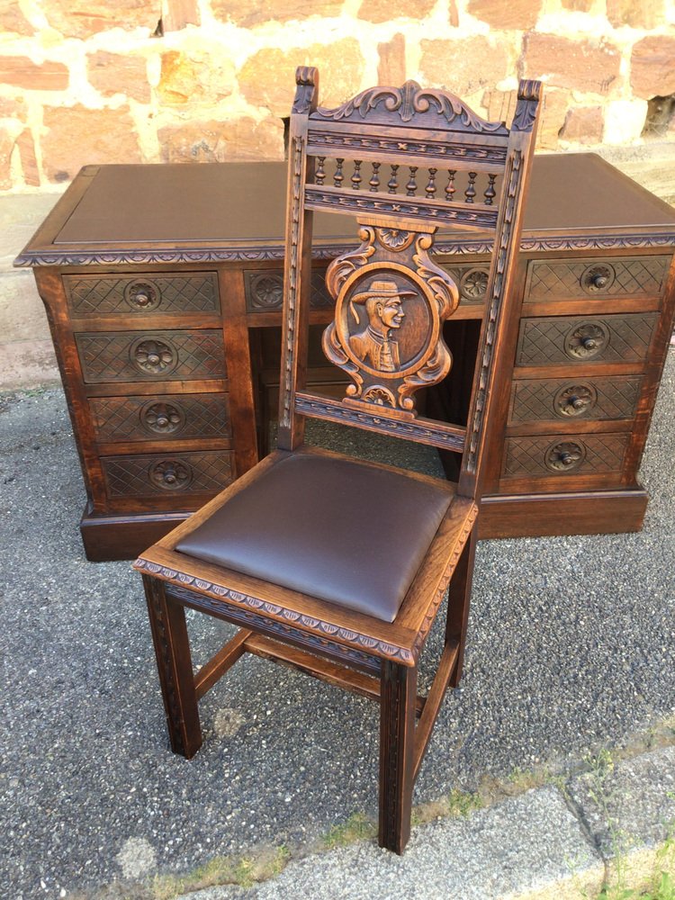 French Breton Desk, 1890s - 1900s for sale at Pamono