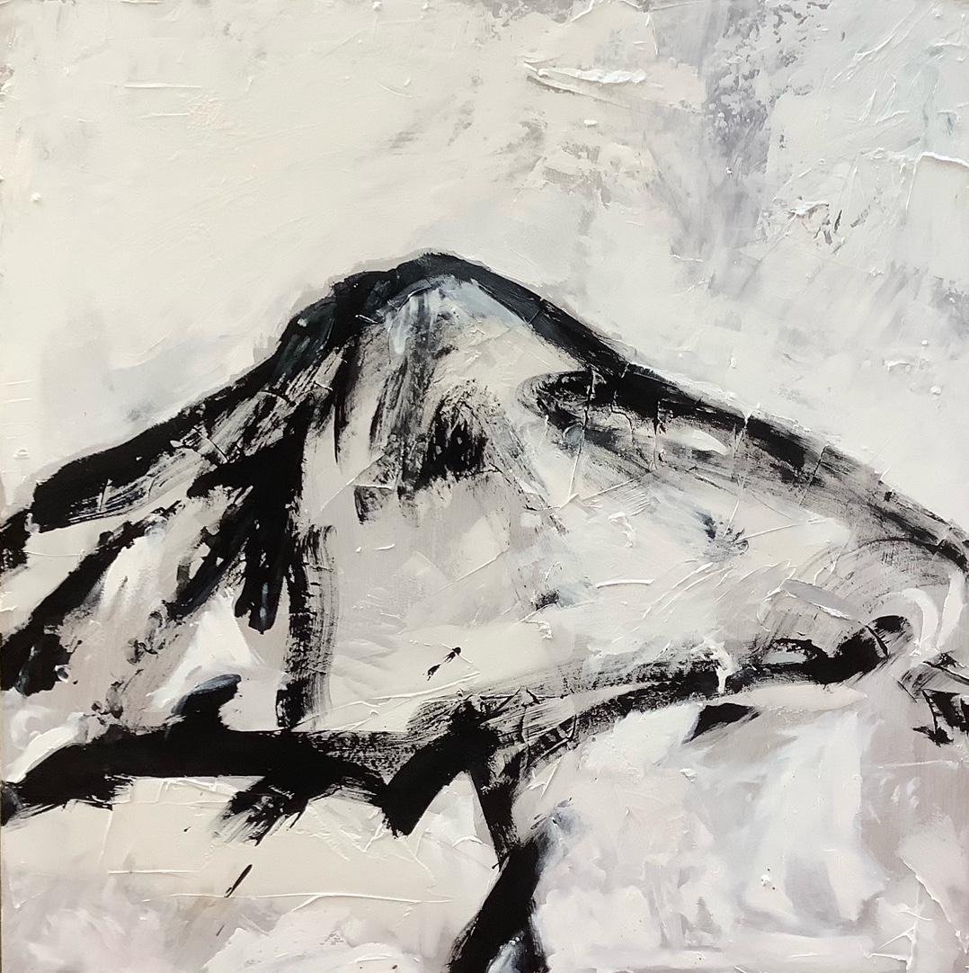 Peter Rossiter, Welsh Mountain, 2022, Oil on Board for sale at Pamono