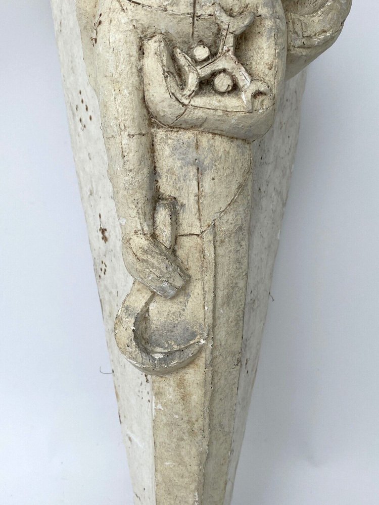 Art Deco Mermaid Sculpture, 1920s, Plaster for sale at Pamono