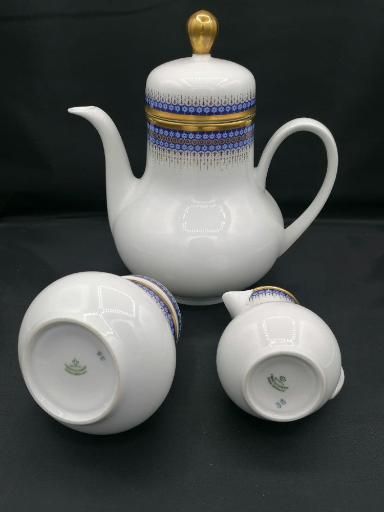 Bavarian Tea Set from Vohenstrauss Johann Seltmann, Set of 6 for sale ...