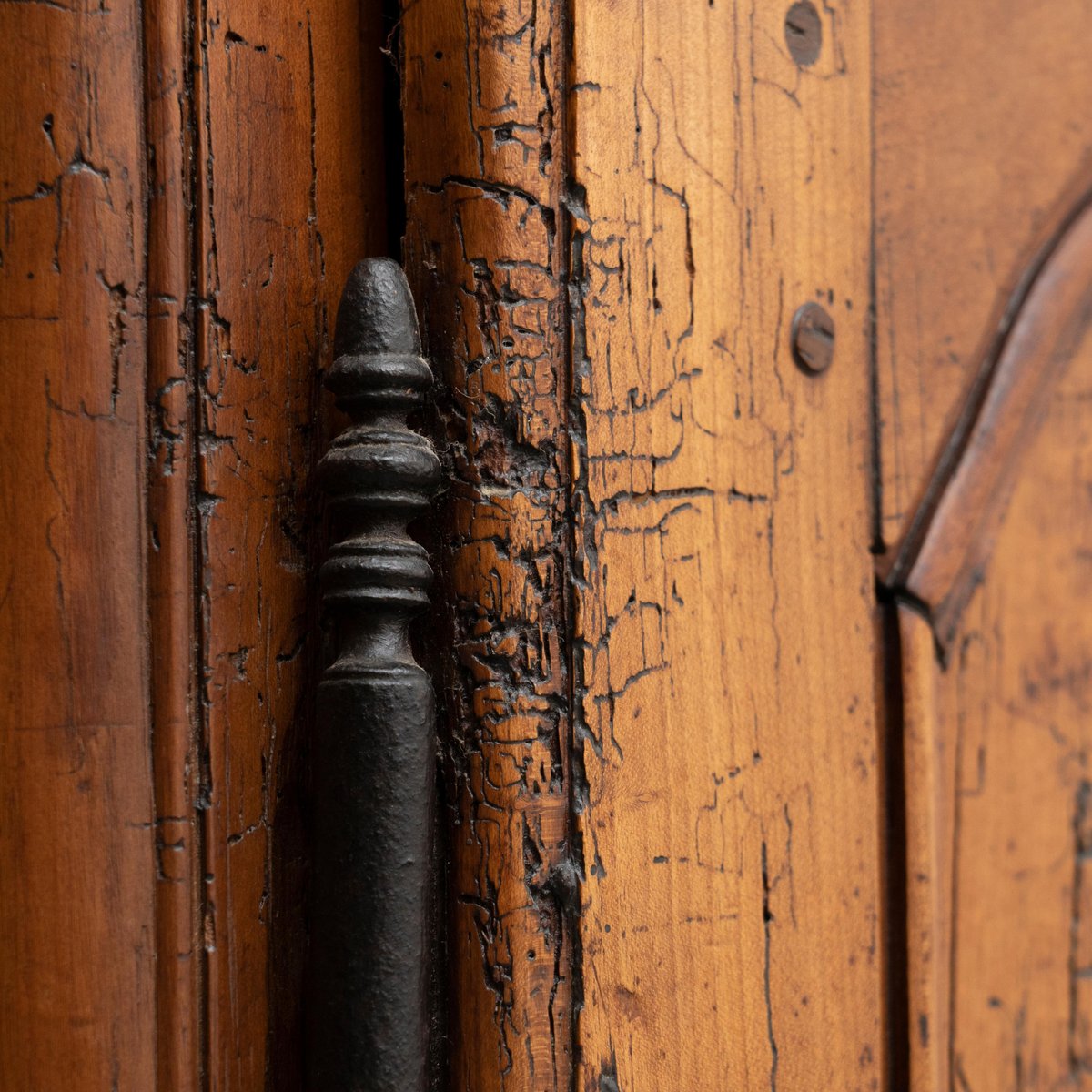 Early 20th Century Traditional Spanish Wood Wardrobe for sale at Pamono