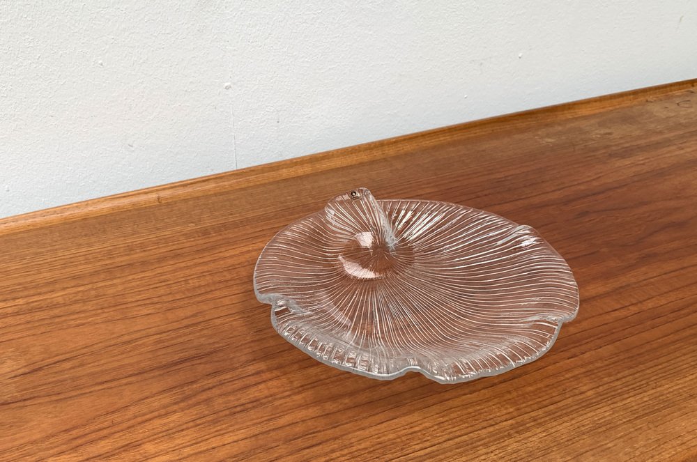 Vintage Swedish Glass Bowl from Pukeberg Glass, 1970s for sale at Pamono