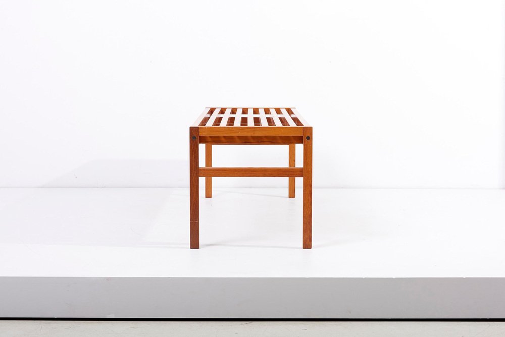 Teak Bench from Lysgaard Mobler, Denmark, 1950s for sale at Pamono