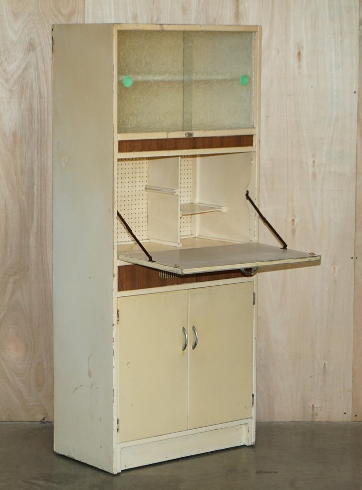 English Kitchen Haberdashery Cabinet, 1950s for sale at Pamono