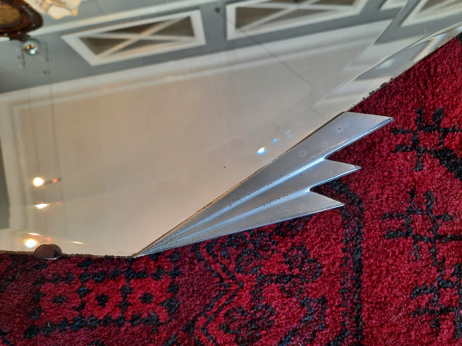 Art Deco Beveled Edged Mirror, 1920s for sale at Pamono